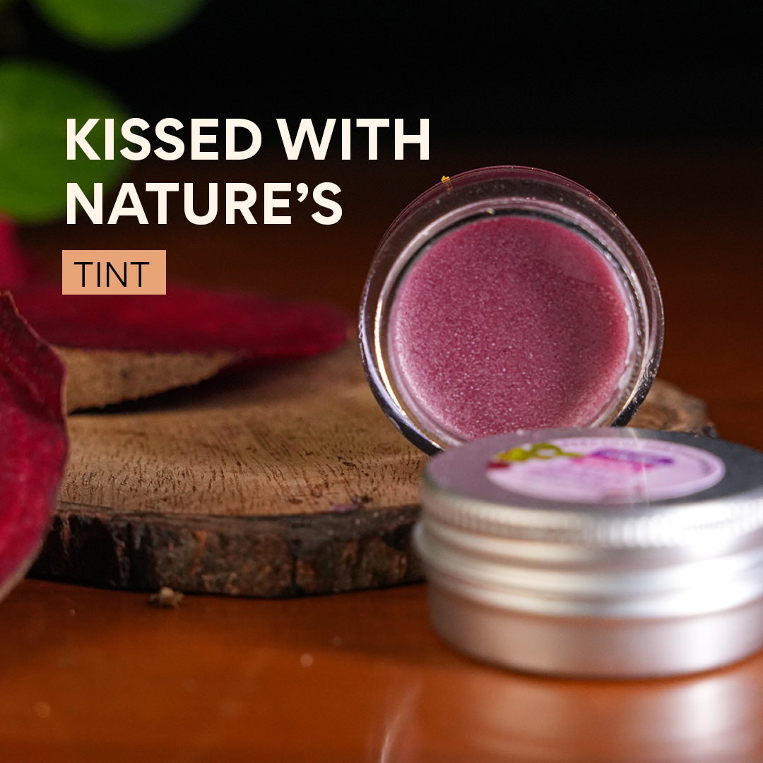 Beetroot Lip Balm for Pink Lips – Natural, Organic & Chemical-Free
